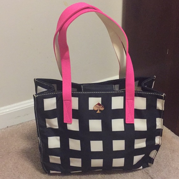 kate spade | Bags | Kate Spade Checker Tote | Poshmark
